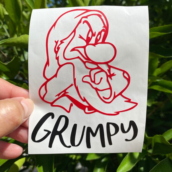 Snow White Grumpy Tumbler - Etsy