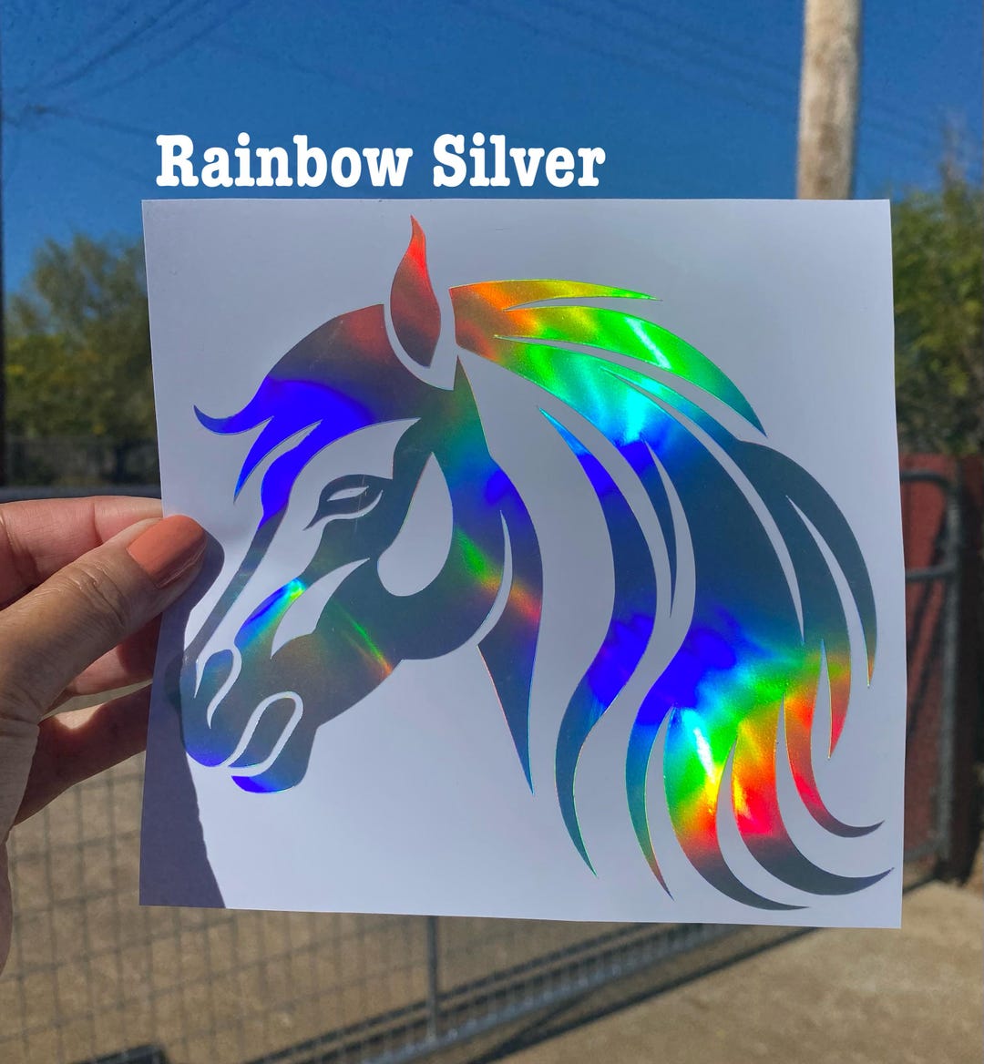 Horse Head Vinyl Decal: Farm Ranch Truck Car Window Sticker - Etsy