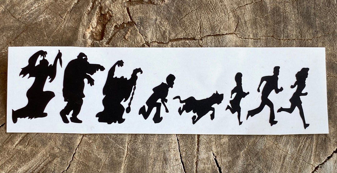 Scooby Doo and the Gang Vinyl Car Decal, Shaggy Decal, Scooby Doo ...