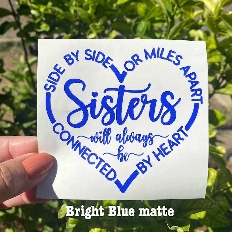 Sister Wall Decal - Etsy