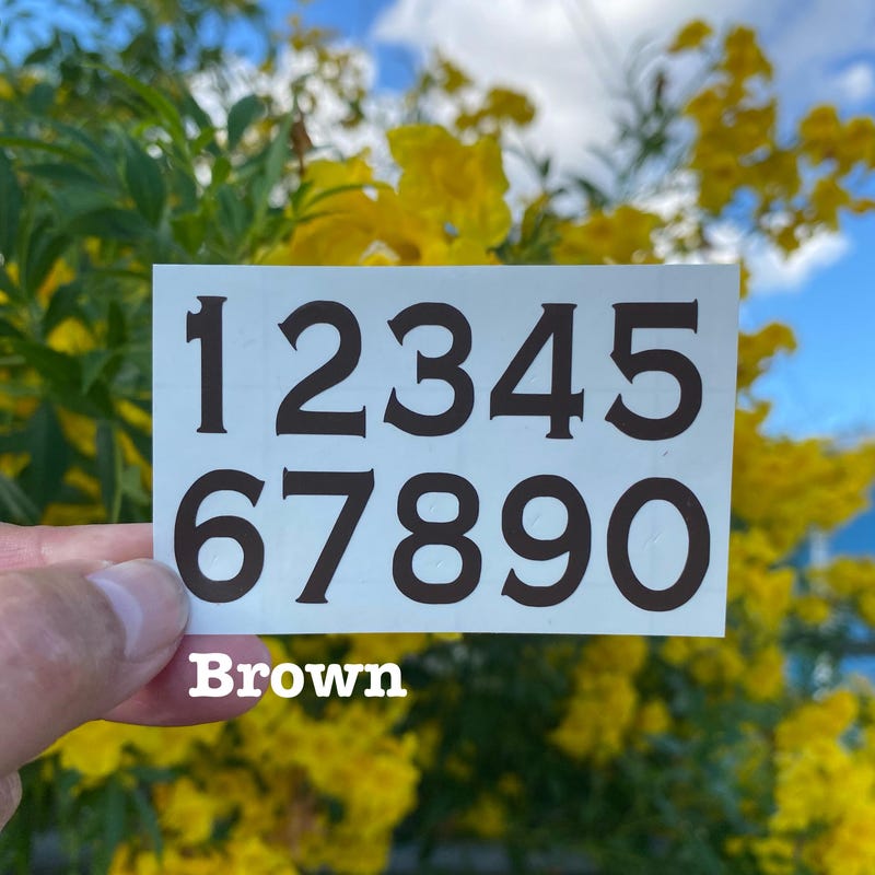 Apartment Numbers - Etsy