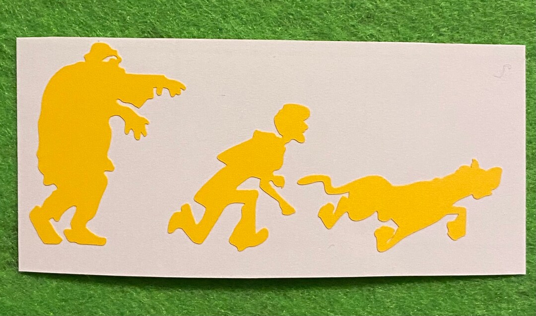 Scooby Doo Decal Shaggy and Scooby Decal Shaggy Decal - Etsy UK