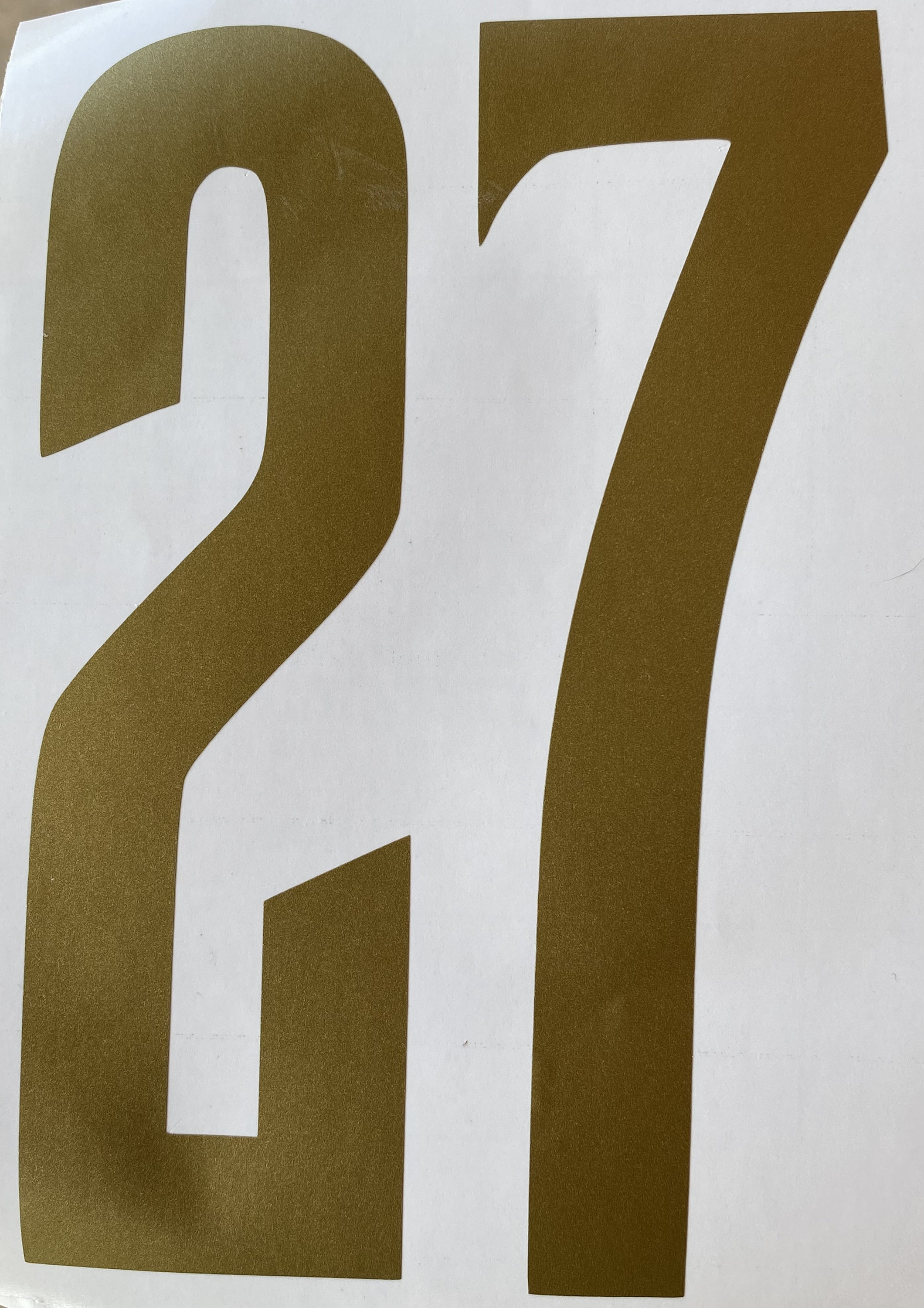 Permanent Vinyl Mailbox Numbers Decal Address Personalized | Etsy