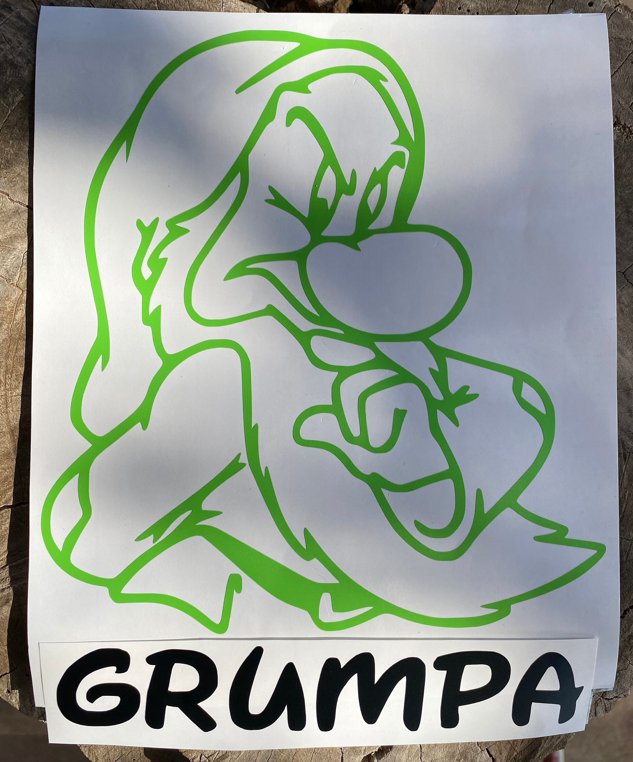 Personalized Grumpy Dwarf Car Decal 7 Dwarfs Decal Snow - Etsy