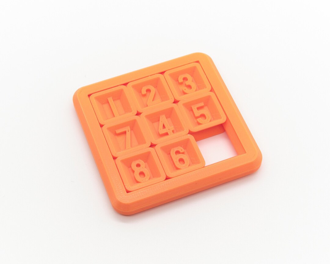 3x3 Sliding Number Puzzle 15 Puzzle Gem Puzzle Boss - Etsy
