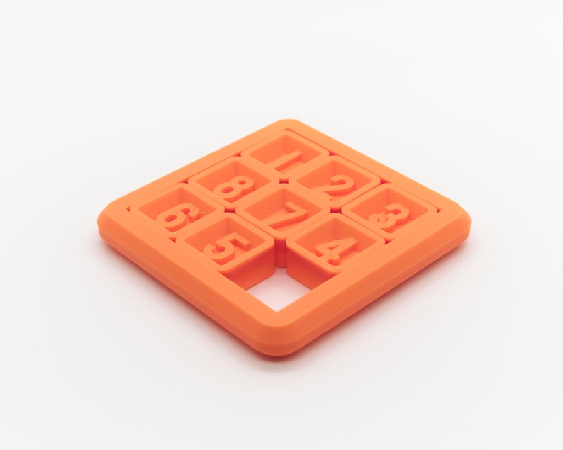 3x3 Sliding Number Puzzle - (15 Puzzle, Gem Puzzle, Boss Puzzle, Game ...