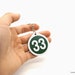 Number Keychains Customized Numbers and Colors - Etsy