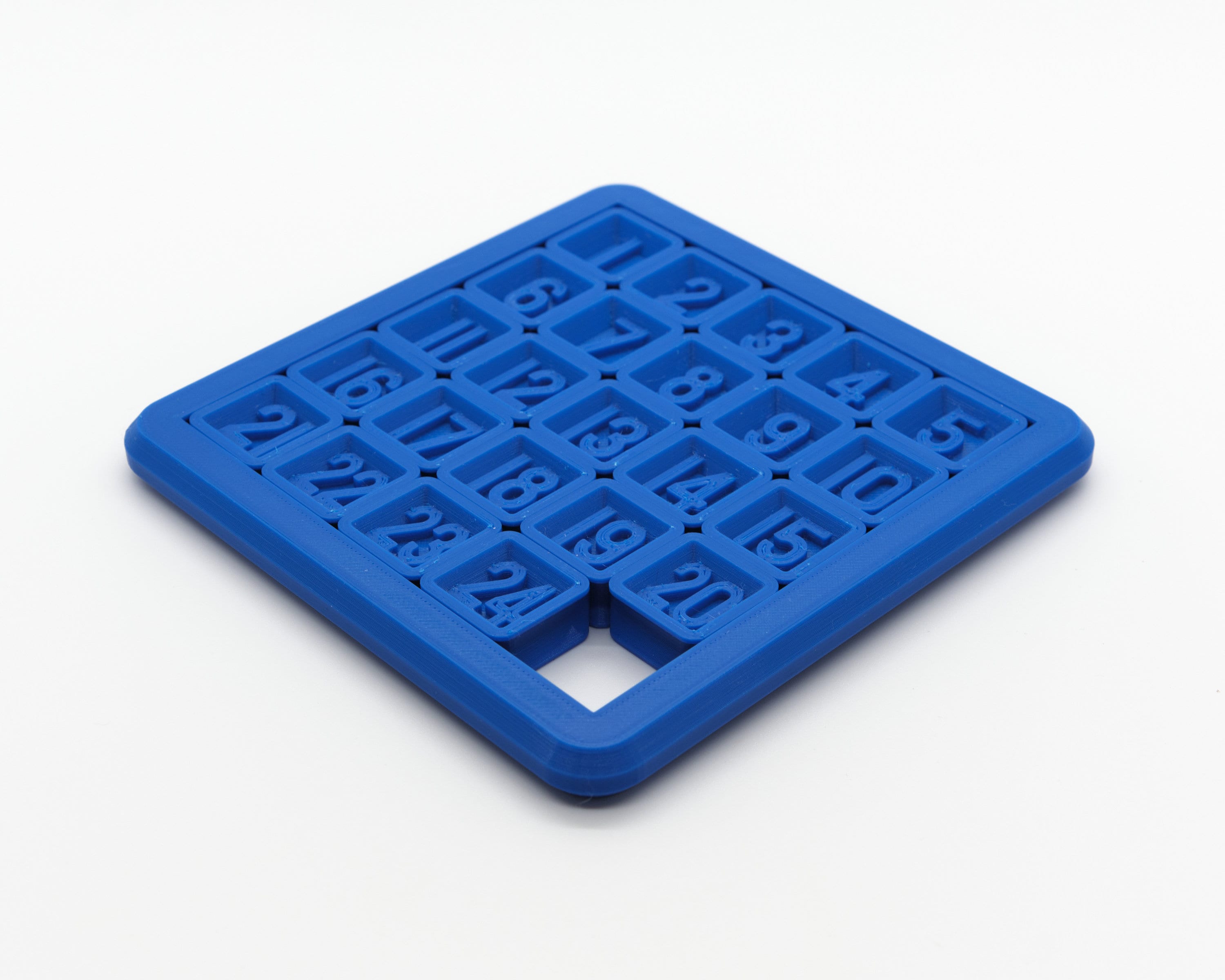 5x5 Sliding Number Puzzle - (15 Puzzle, Gem Puzzle, Boss Puzzle, Game ...