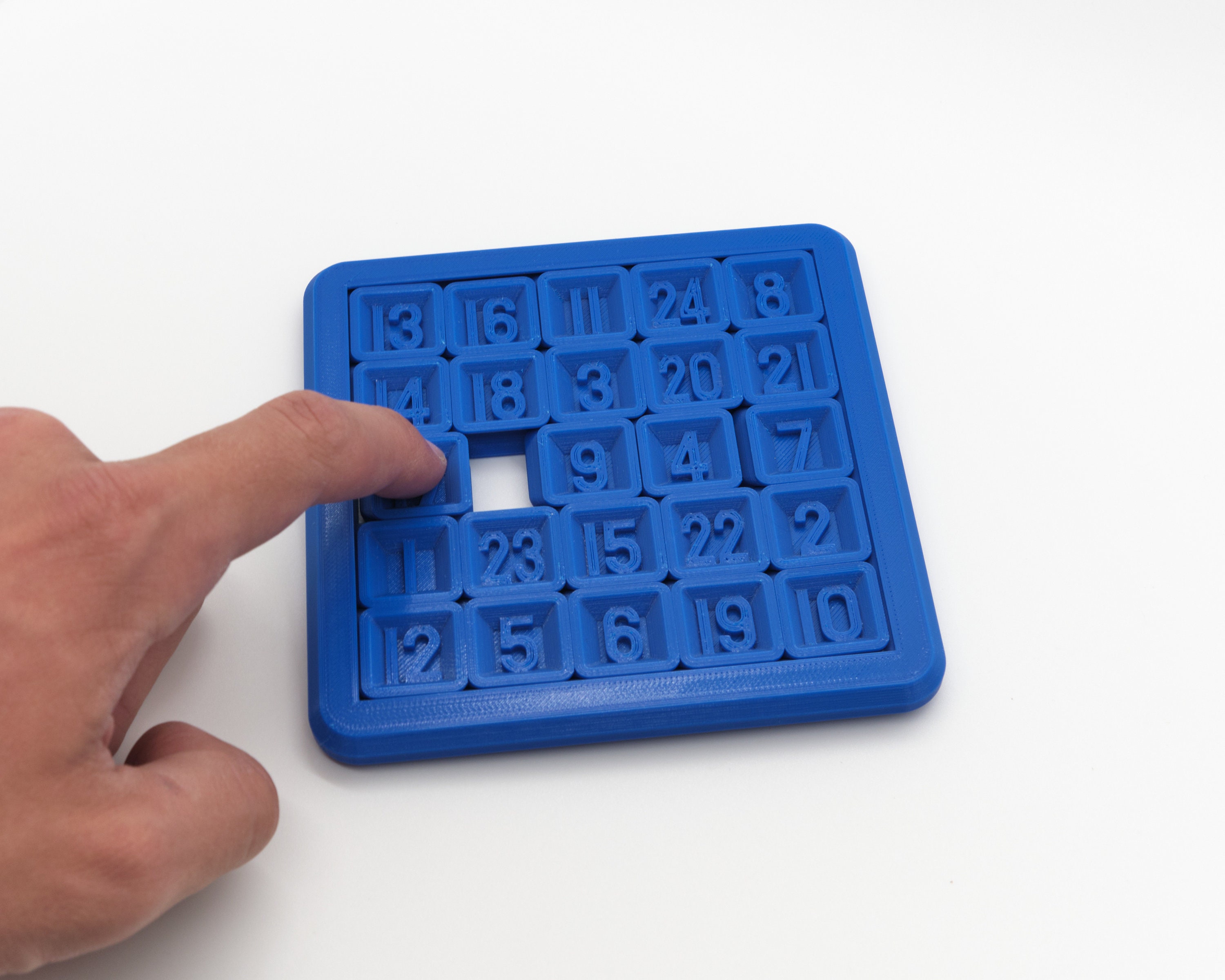 5x5 Sliding Number Puzzle - (15 Puzzle, Gem Puzzle, Boss Puzzle, Game ...