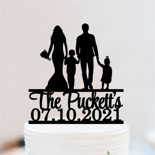 Cake Topper Family - Etsy