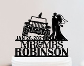 Off Road Wedding Cake Topper Vehicle Cake Topper Let - Etsy
