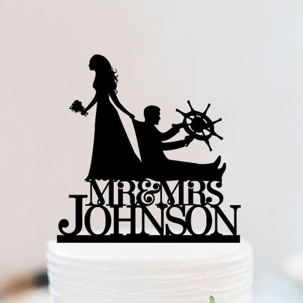 Nautical Cake Topper - Etsy