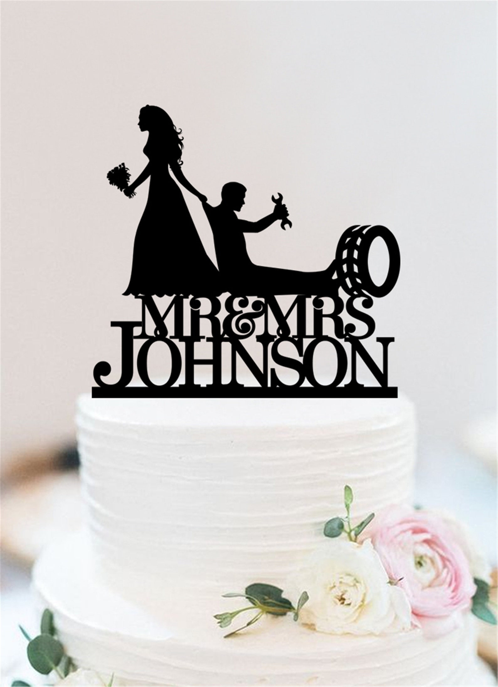 Auto Mechanic Cake Topper Wrench Tool Custom Cake Topper - Etsy
