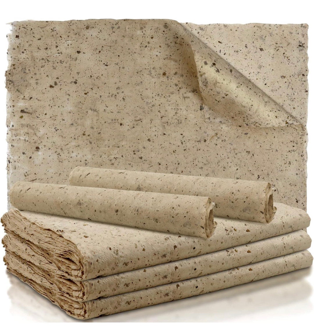 Handmade Natural Mulberry Paper, Scrapbook Vintage Paper Decorative ...