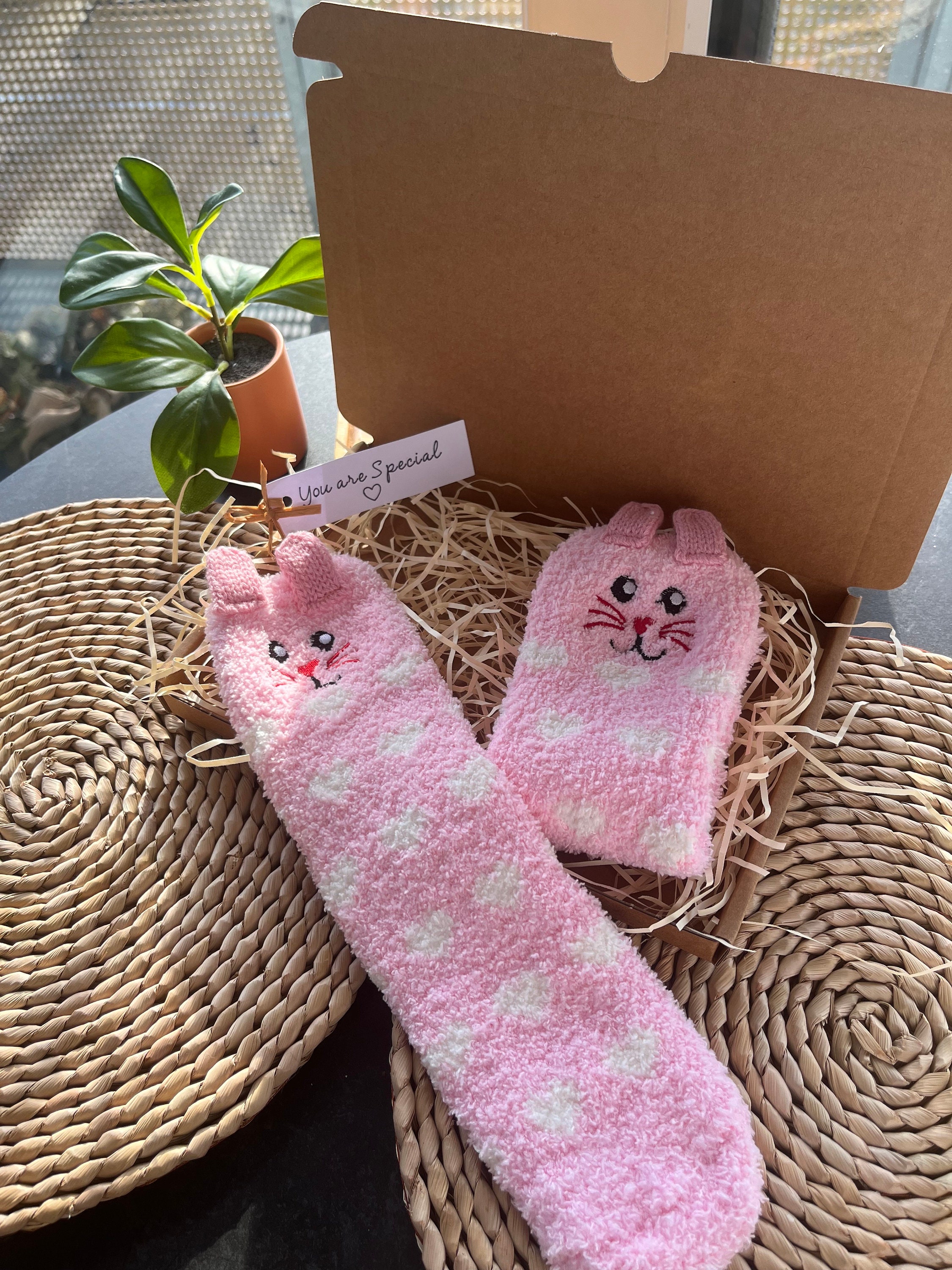 Fluffy Animal Socks Gift Box - Affordable Gift for That Special Someone ...