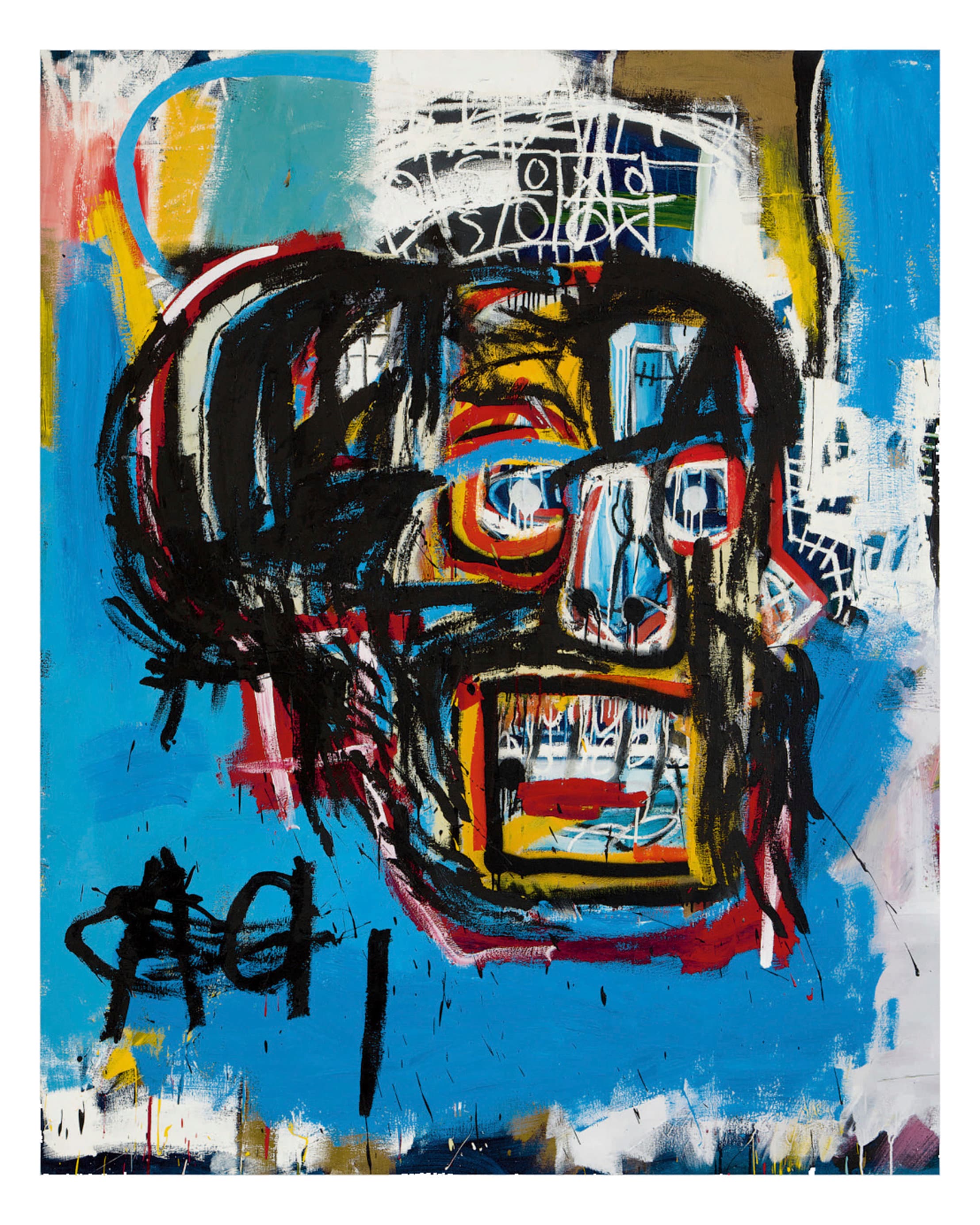Gallery Art Canvas Print Jean-Michel Basquiat SAMO Graffiti | Etsy
