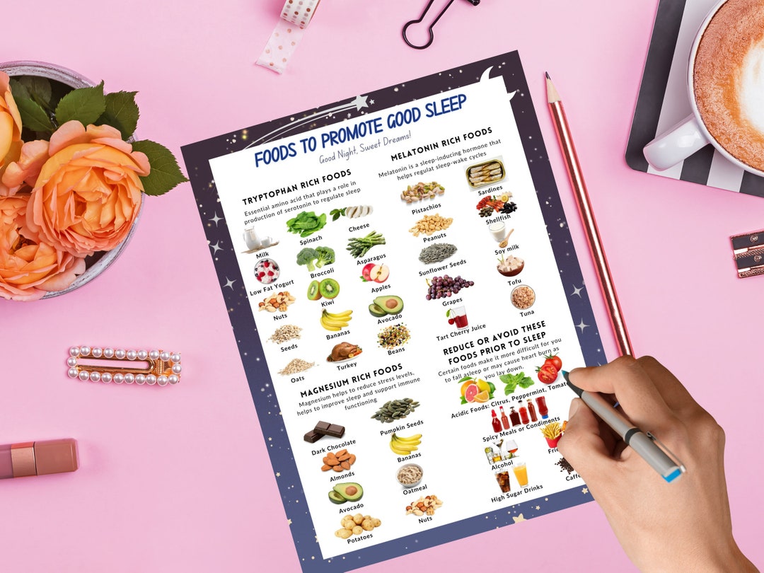 Sleep Promoting Foods List of Foods to Help With Sleep Magnesium ...