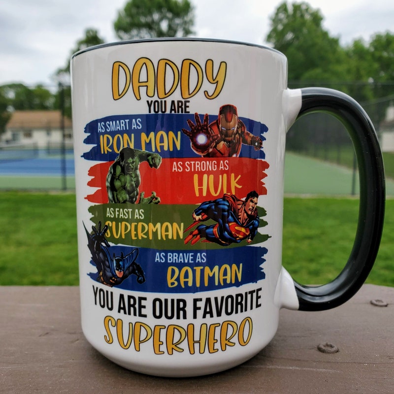 Superhero Coffee Mug - Etsy