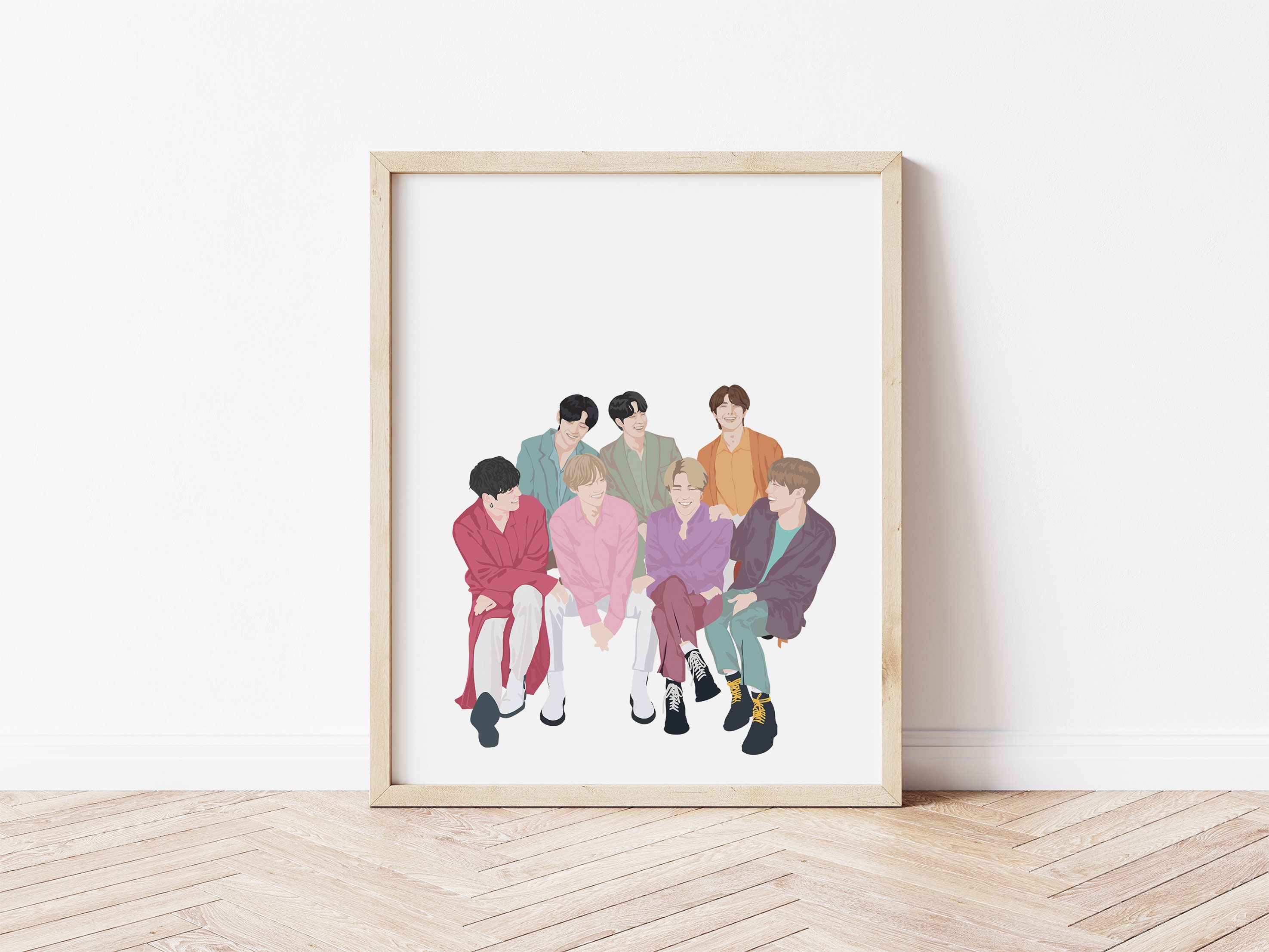 Paper BTS Graphic Art Stickers Stickers etna.com.pe