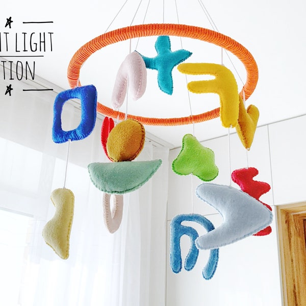 Modern Baby Mobile - Etsy