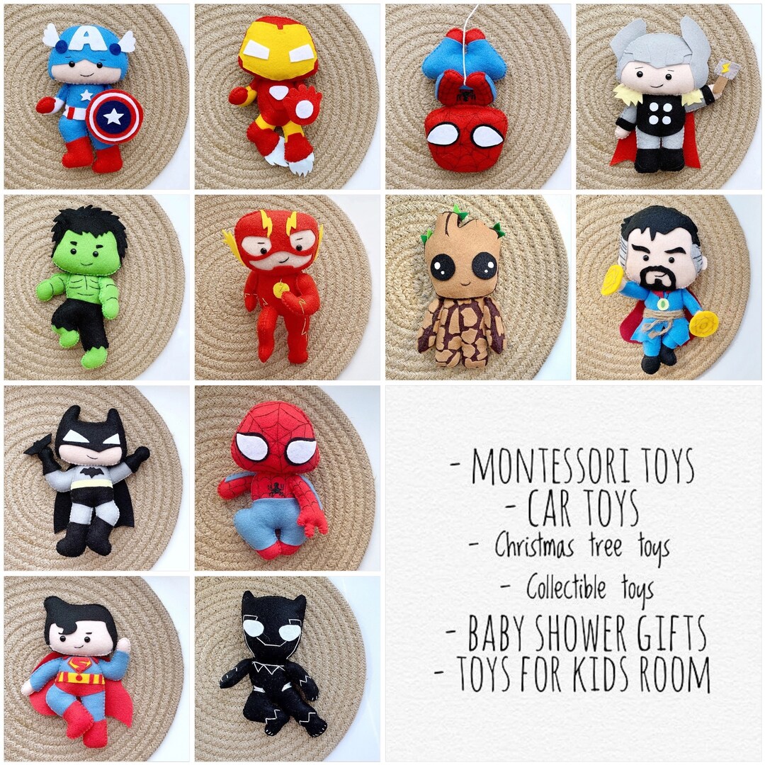 Baby Superhero Nursery Decor Superheroes Baby Boy Montessori - Etsy