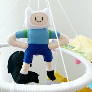 Adventure Time Baby Crib Nursery Mobile Adventure Time New Mom Baby ...