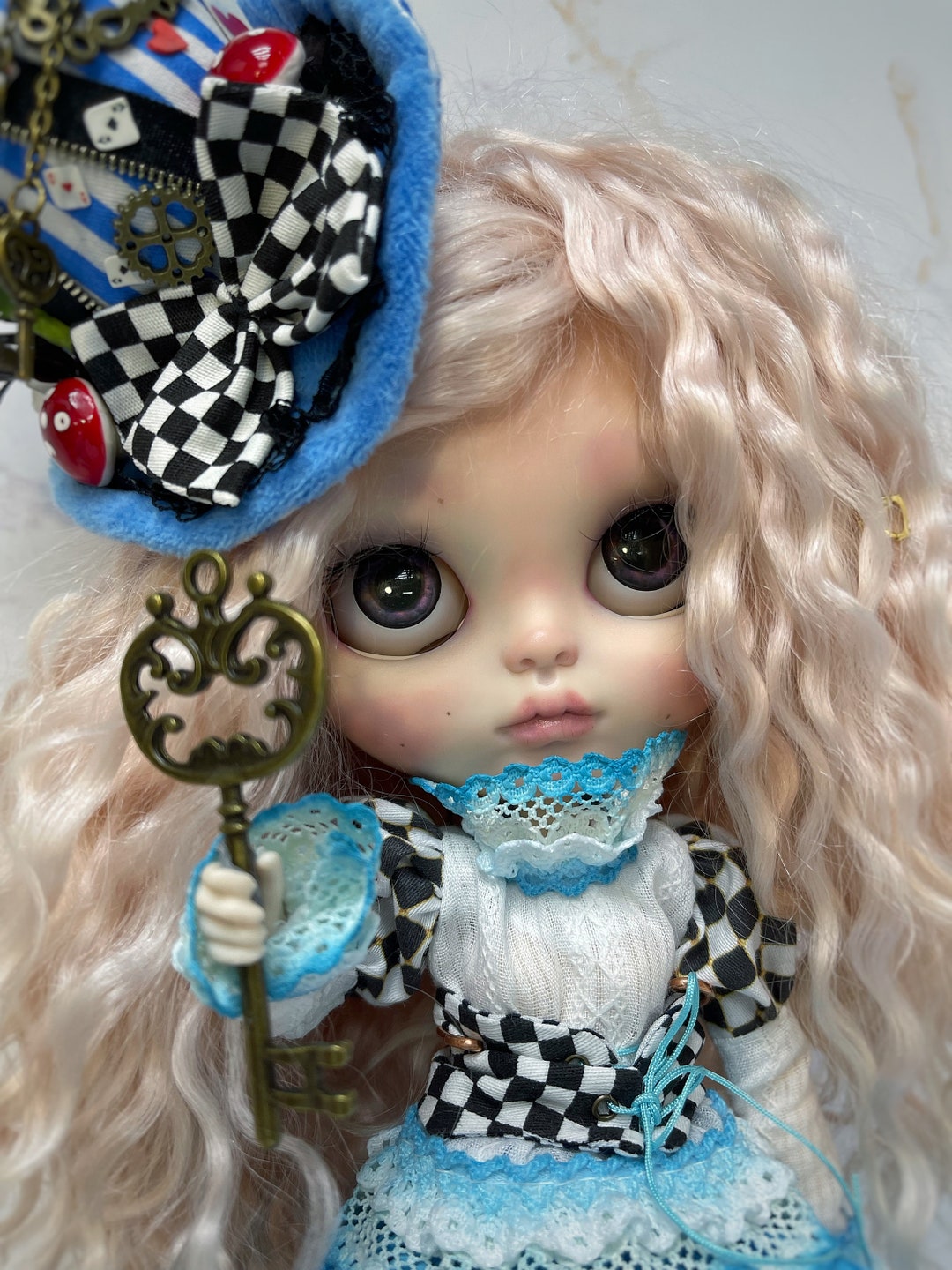 Blythe Doll, Alice Style Blythe, Dress, Clown Dress for Blythe Doll ...