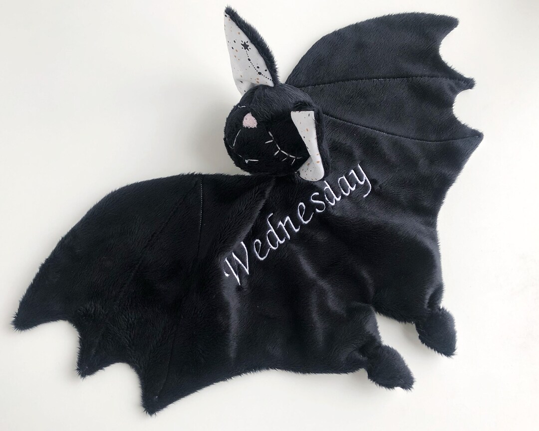 Addams Baby Shower Gift, Wednesday Nursery Decor, Personalized Bat ...