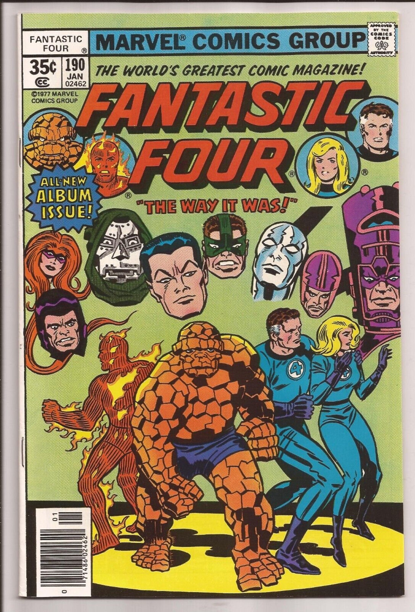 Fantastic Four Comic Collection on Disc - Etsy