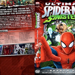 Ultimate Spiderman Season 4 - Etsy