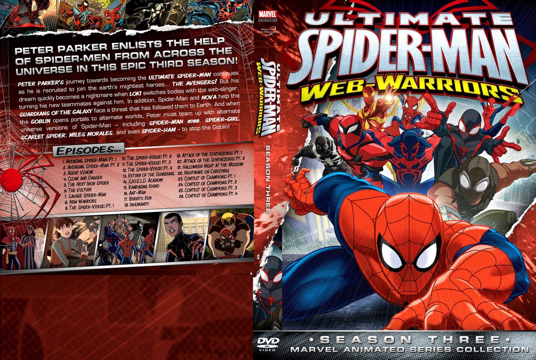Ultimate Spiderman Season 3 - Etsy
