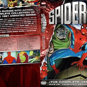 Spiderman 1981 Animated Series 2 DISC SET - Etsy