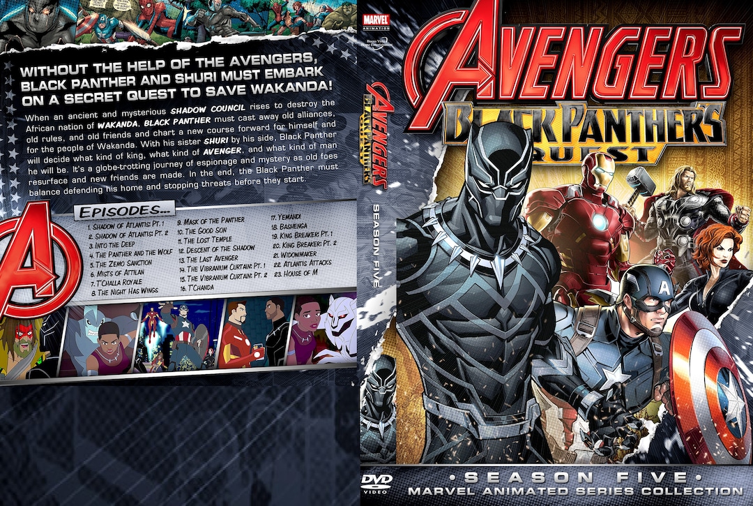 Avengers Assemble Season 5 Dvd 26 Episodes - Etsy