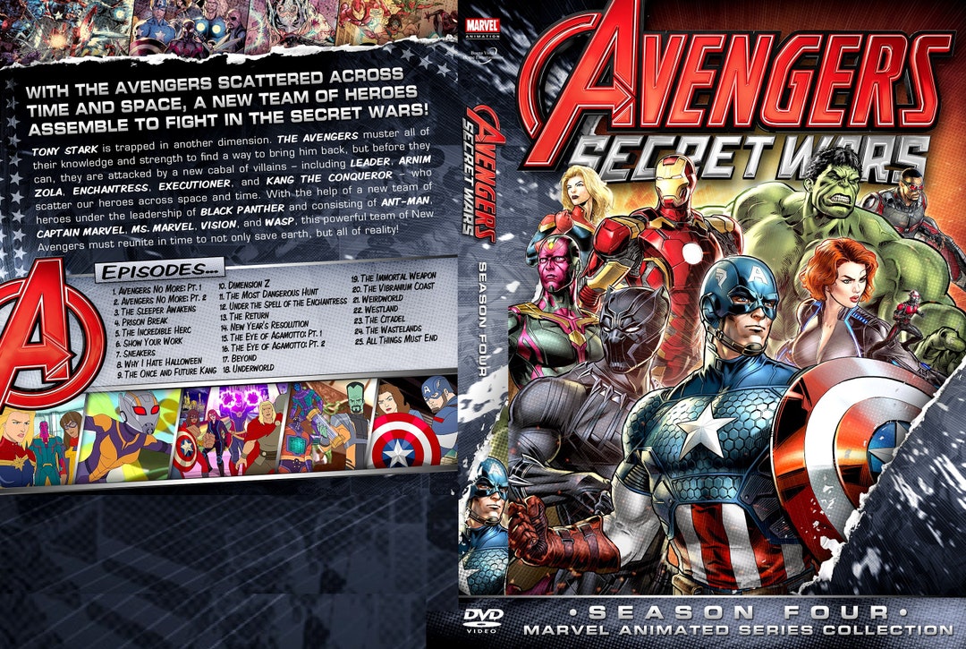 Avengers Assemble Season 4 Dvd 26 Episodes - Etsy