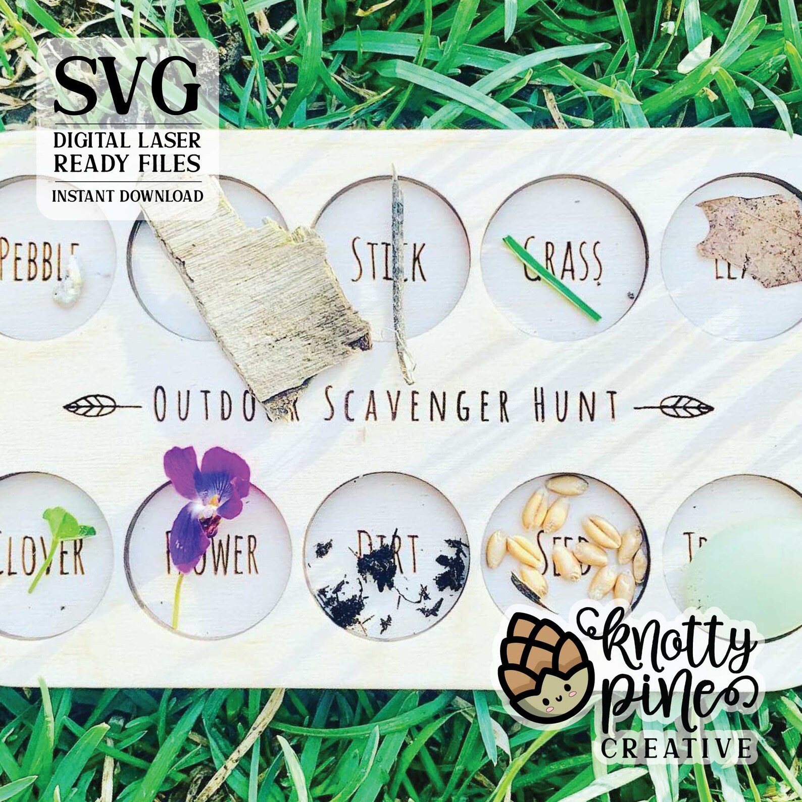 KIDS Outdoor Scavenger Hunt Svg Minimalist SCAVENGER HUNT - Etsy Canada