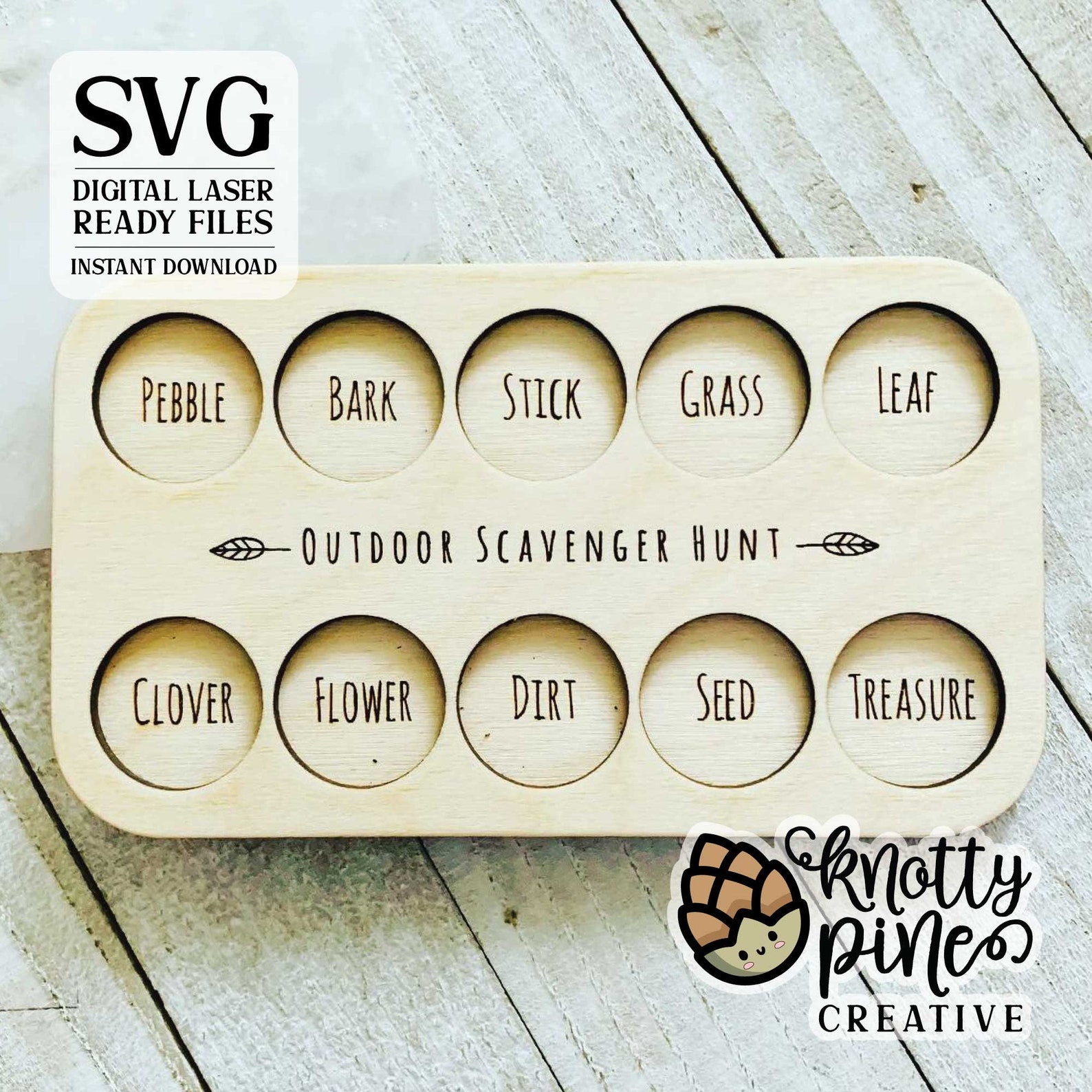 KIDS Outdoor Scavenger Hunt Svg Minimalist SCAVENGER HUNT - Etsy Canada