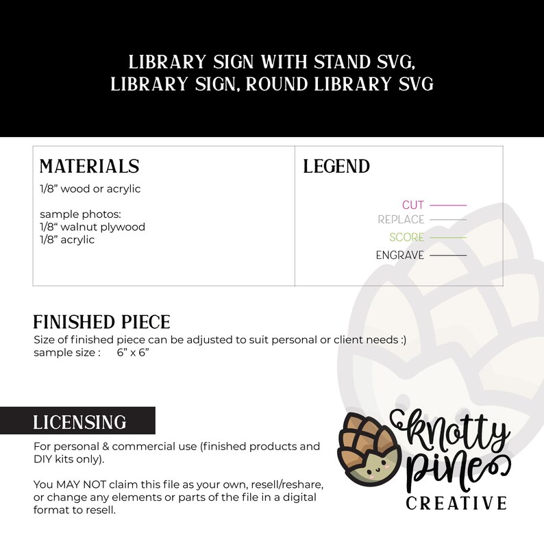 Library Sign SVG | Personalized 3D Layered | Book Lover Sign | Book ...