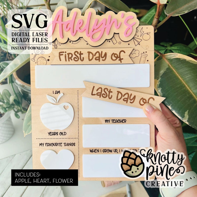 First Day of School Svg - Etsy