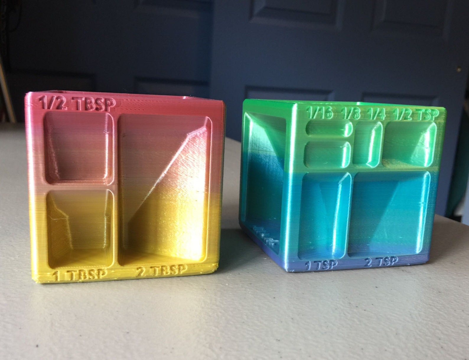 3D Printed Bakercube the Best Measuring Cup | Etsy