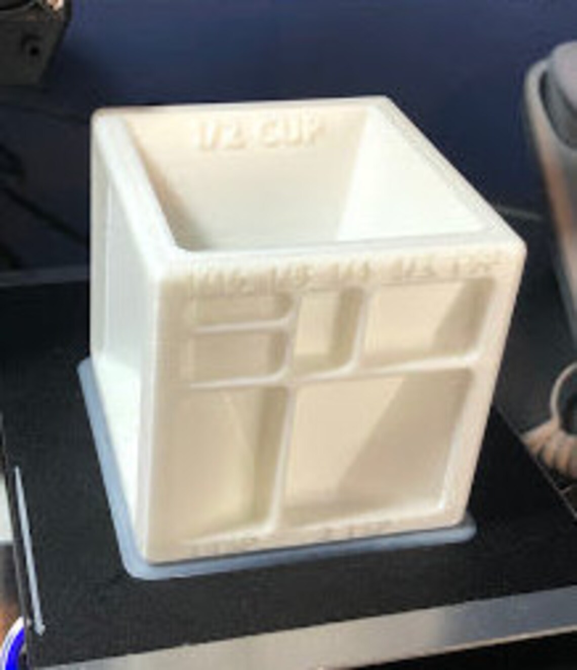 3D Printed Bakercube the Best Measuring Cup | Etsy