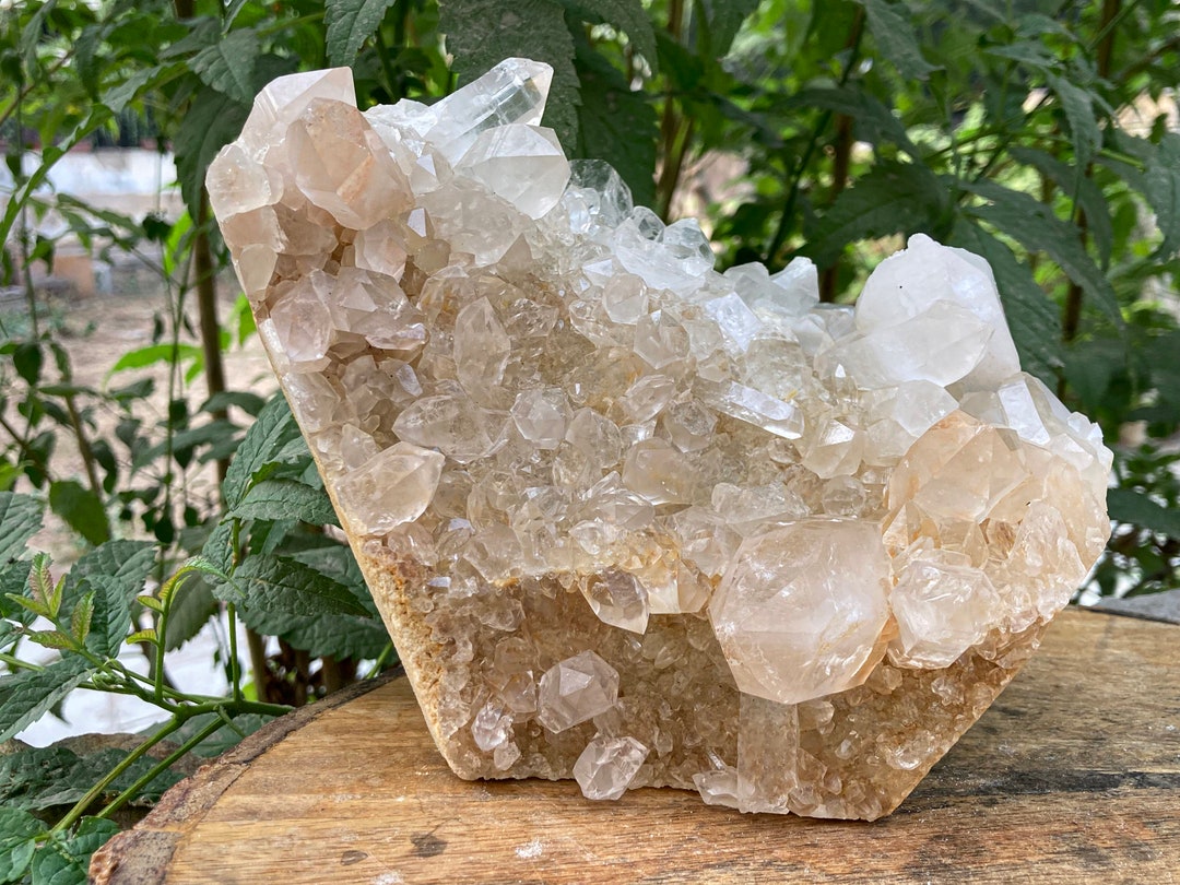 Large Yellow Quartz Crystal Cluster Natural Raw Yellow Crystal Quartz ...