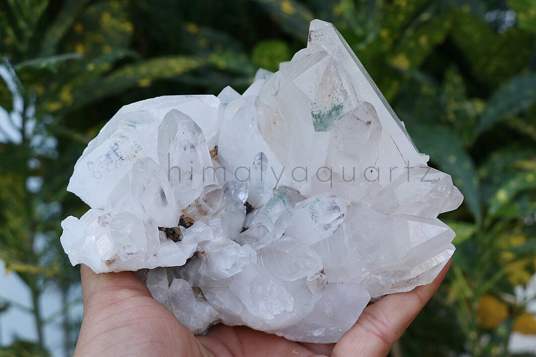 White Phantom , White Quartz Phantom, Phantom Quartz 850gram Phantom Quartz, Rock and Geodes ...