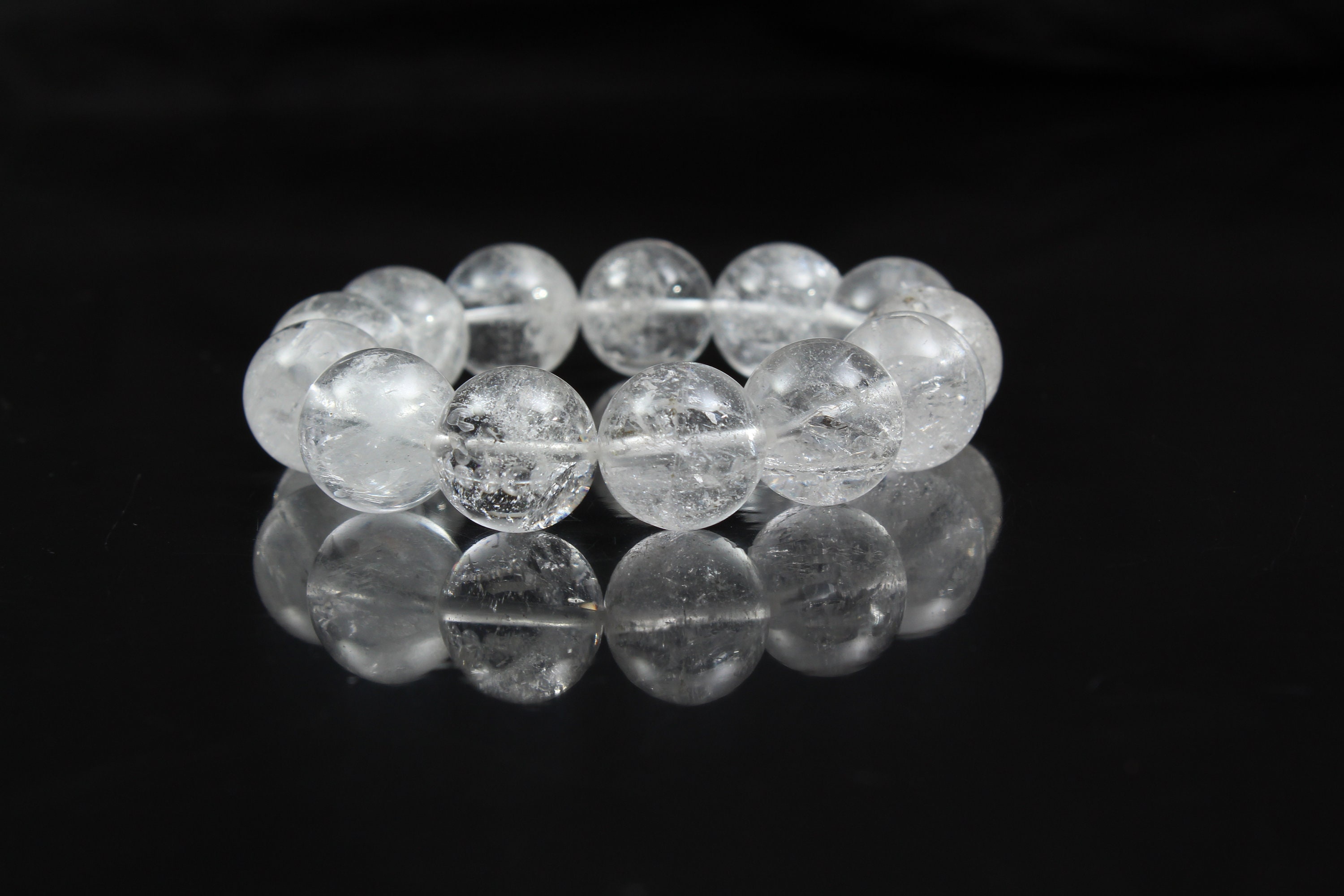 Natural White Samadhi Quartz Beads Clear Quartz Stone Beaded - Etsy