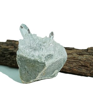 Rare Himalayan Green Chlorite Quartz Specimen, Vibrant Natural Healing ...