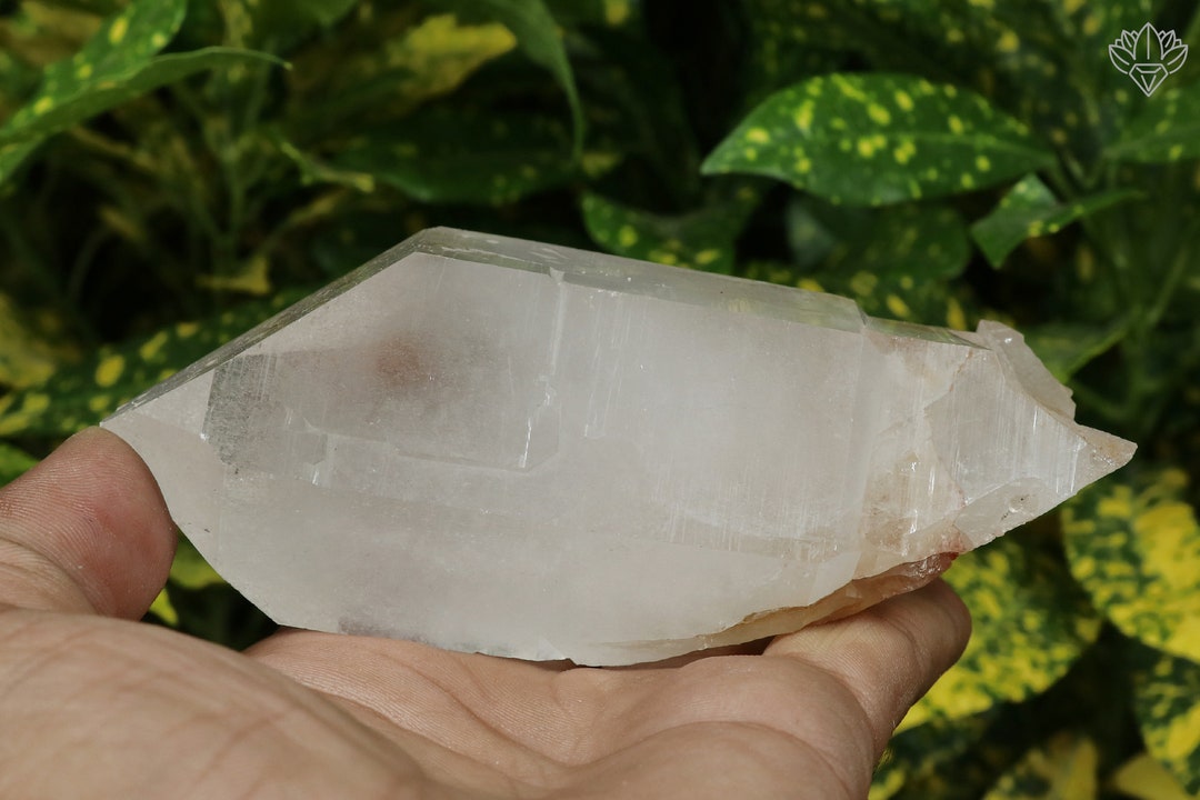 Himalayan White Pointed Pencil Quartz Crystal 400gm Raw Quartz Point ...