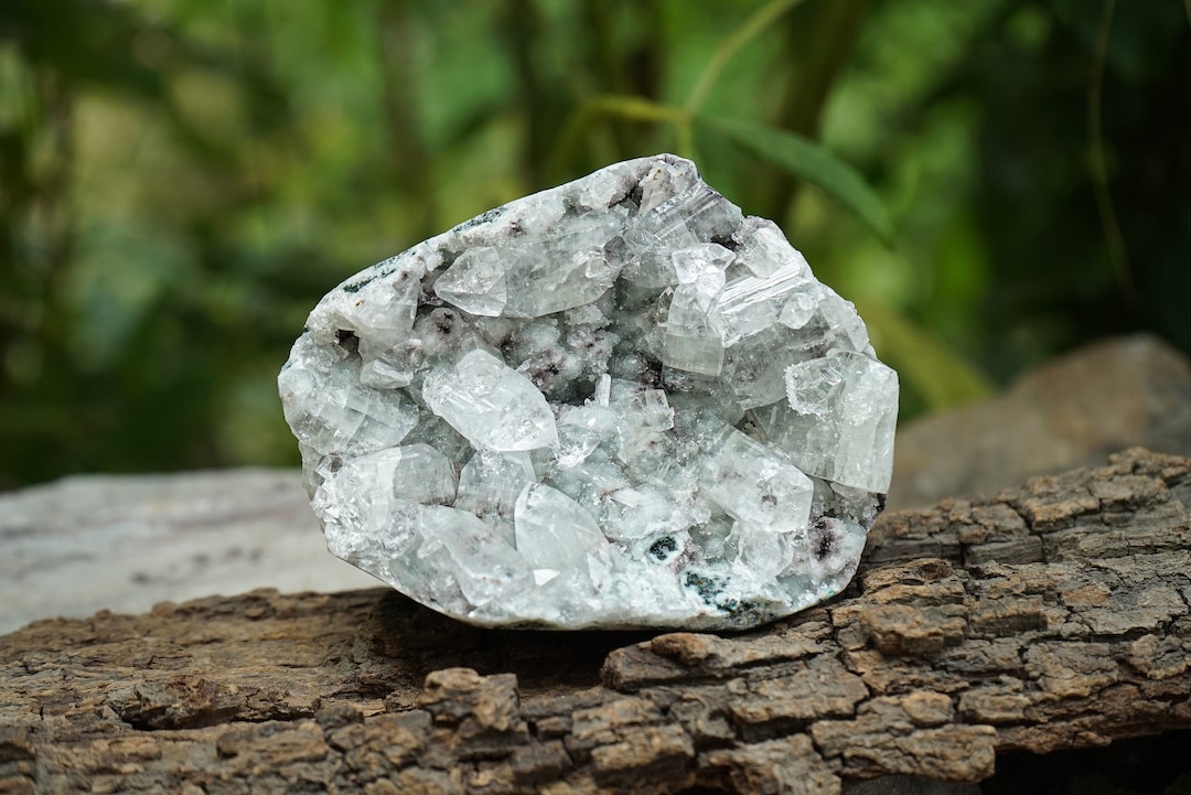 White Apophyllite Cluster Rough 318gm Raw Apophyllite Crystal - Etsy