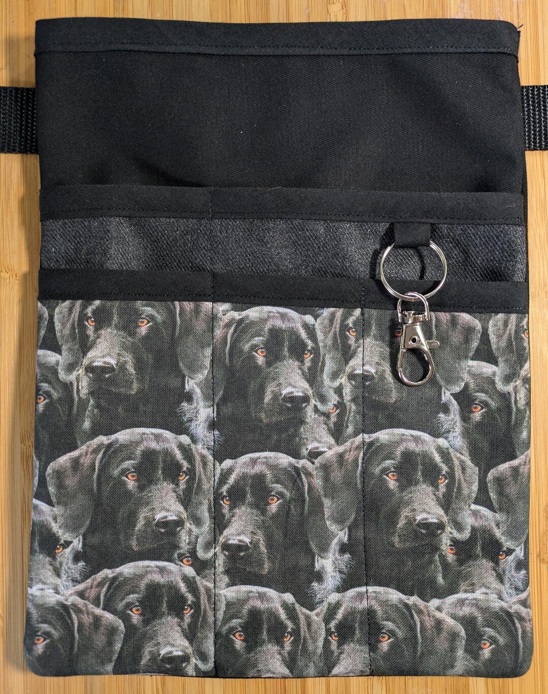 Black Labrador Nurse Hip Pouch Bag, Makeup Artist Bag, Veterinary ...