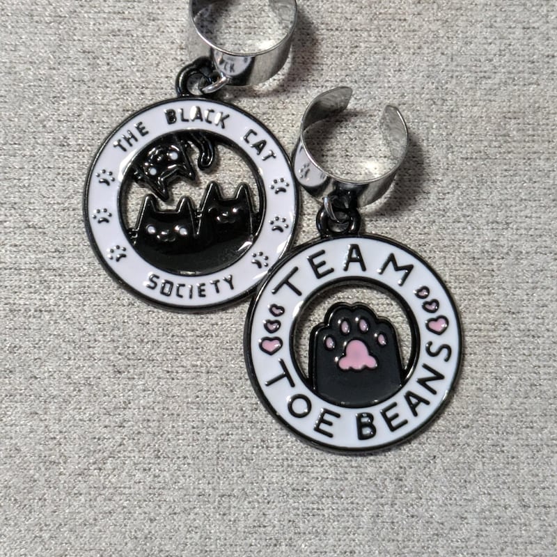 Cat Bean Pendant - Etsy