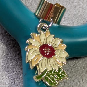 Sunflower Stethoscope Charm, Charm, Stethoscope, Nurse, Veterinary ...