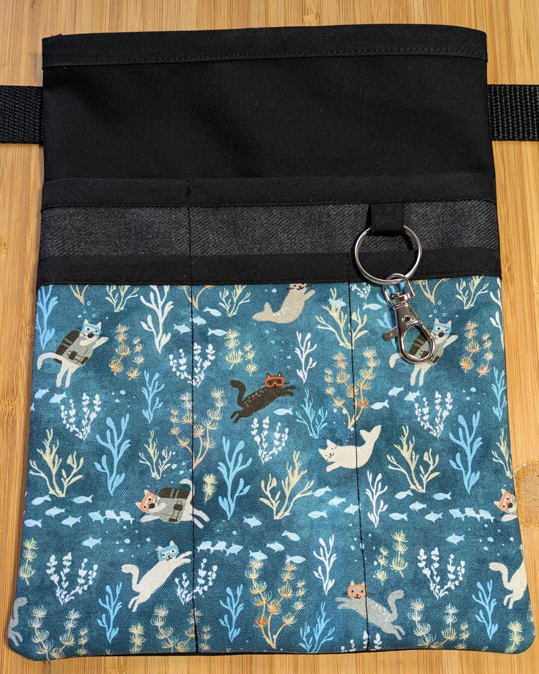 Mermaid Cat Nurse Hip Pouch Bag, Makeup Artist Bag, Veterinary Pocket ...